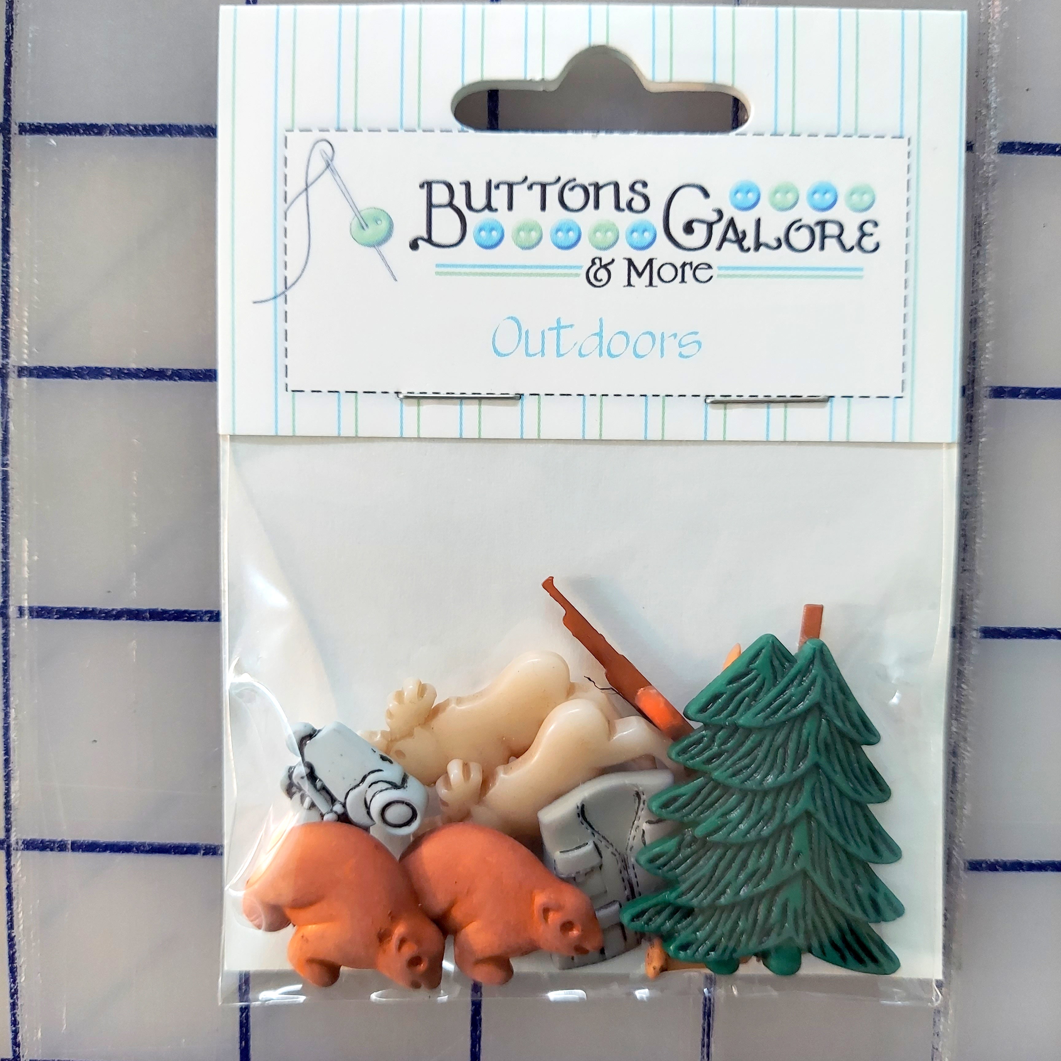 Buttons Galore Outdoors 4006 Hunting Buttons – Sew Snip